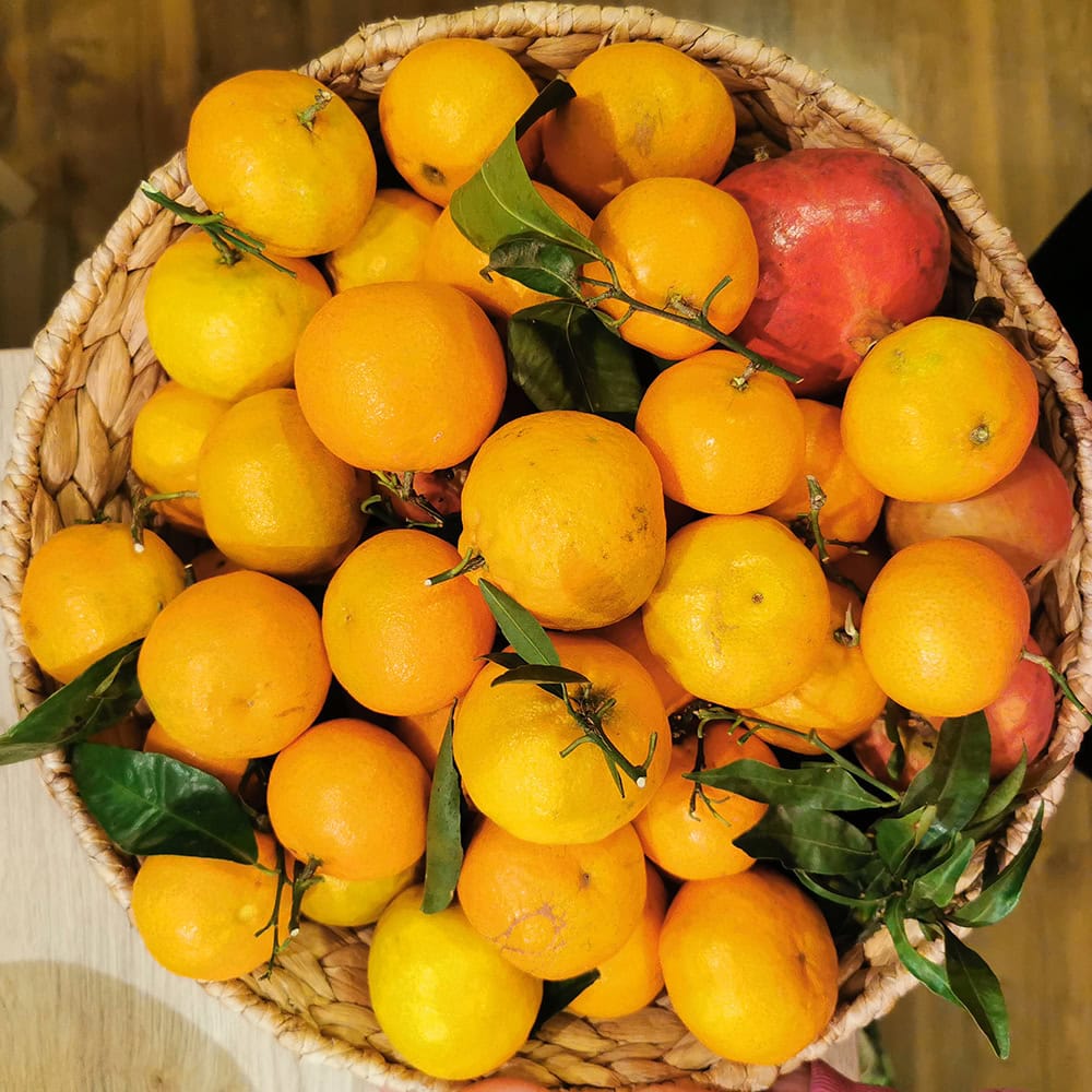 Mandarinų salotos. Receptas su medumi. Gaminkite namuose. Ki